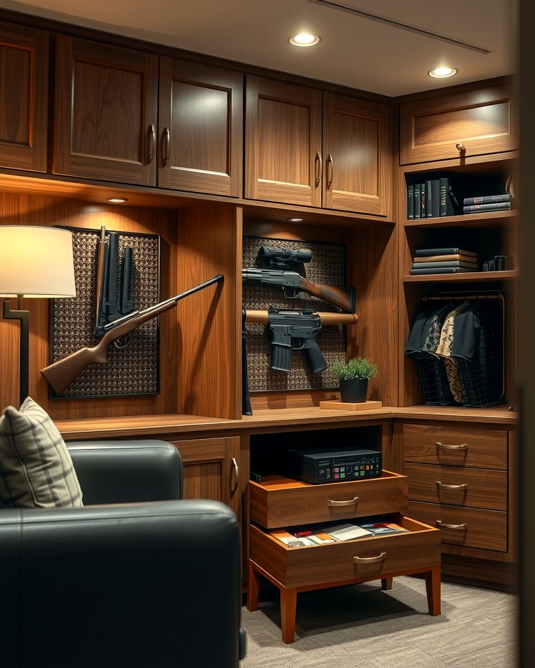 25 Man Cave Gun Room Ideas for the Ultimate Space