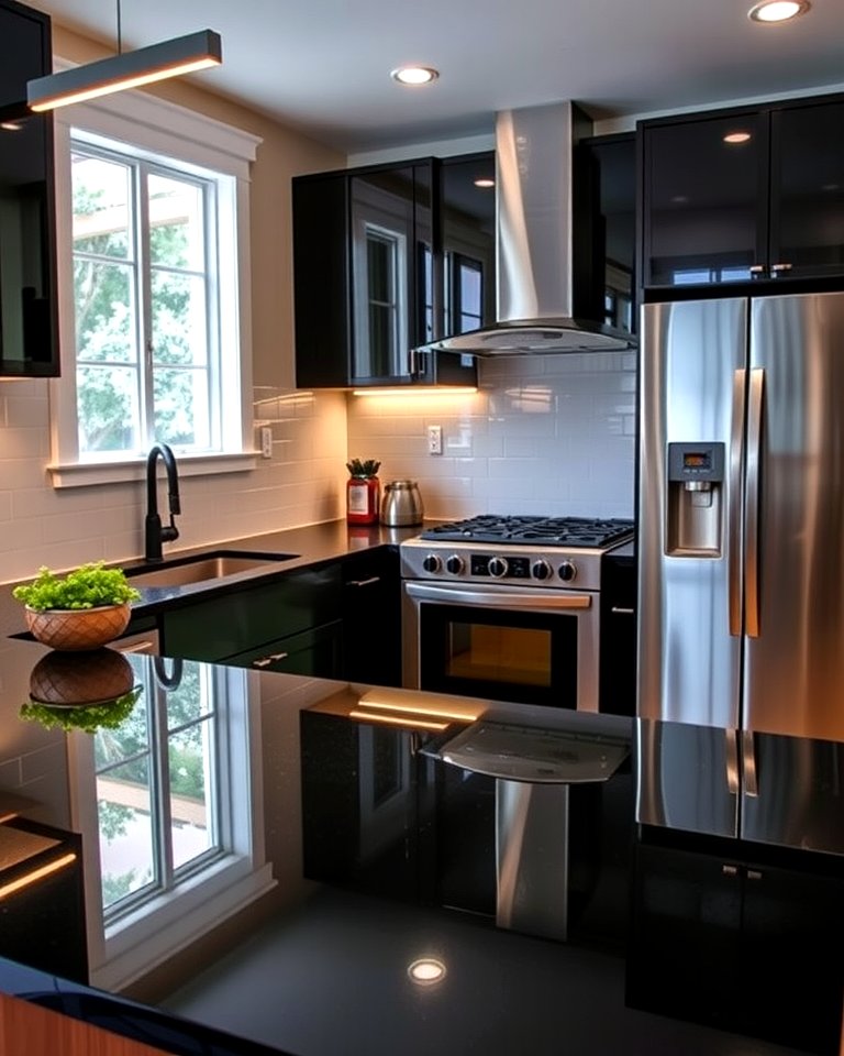 25 Black Kitchen Countertops for a Bold Statement