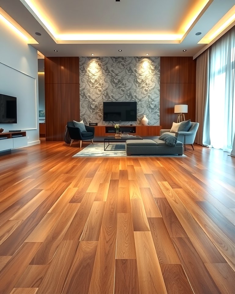 25 Living Room Wood Floor Ideas for a Warm Ambiance