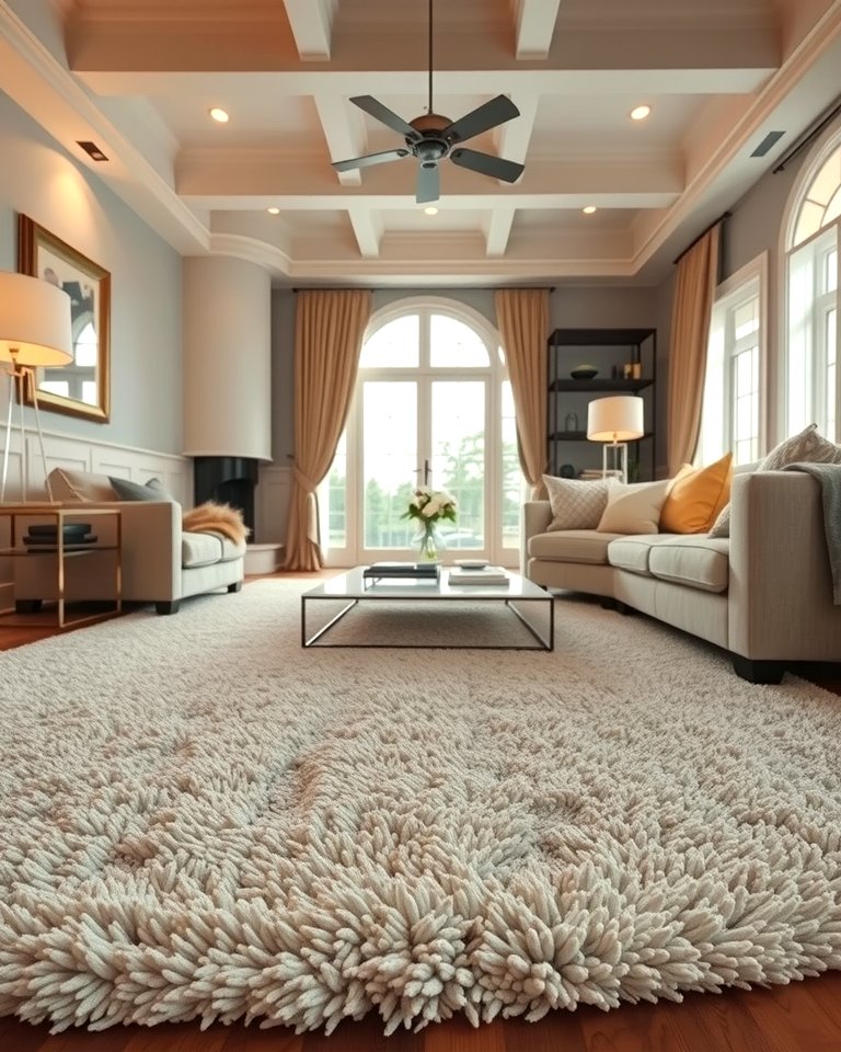 25 Living Room Carpet Ideas for Cozy Comfort