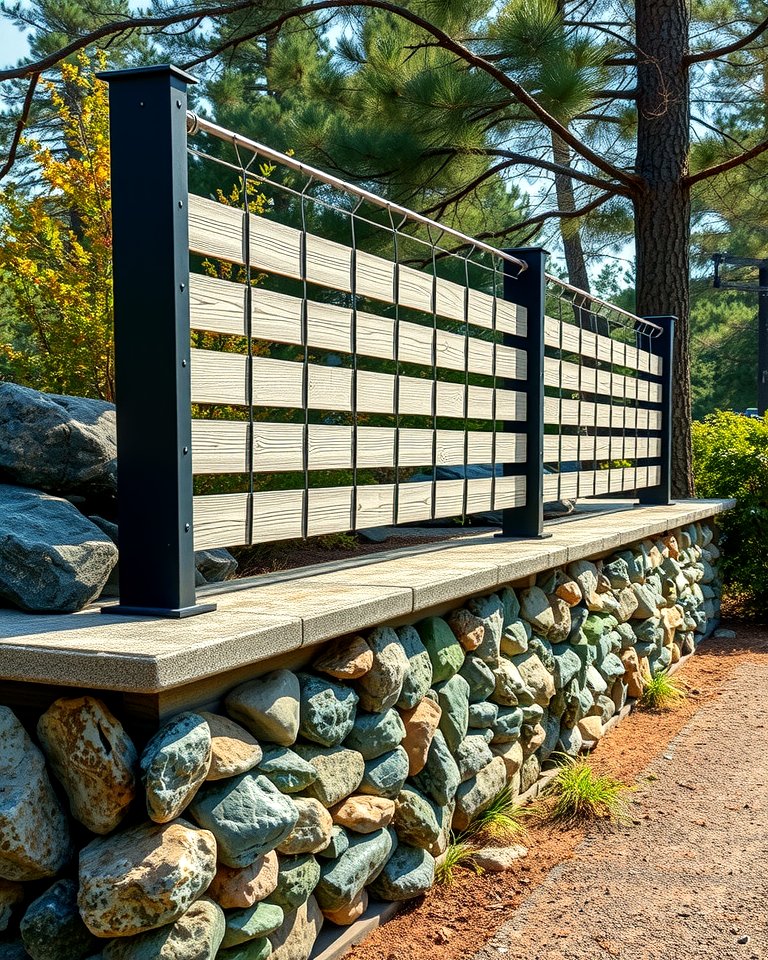 25 Unique Horizontal Fence Ideas for Modern Landscaping