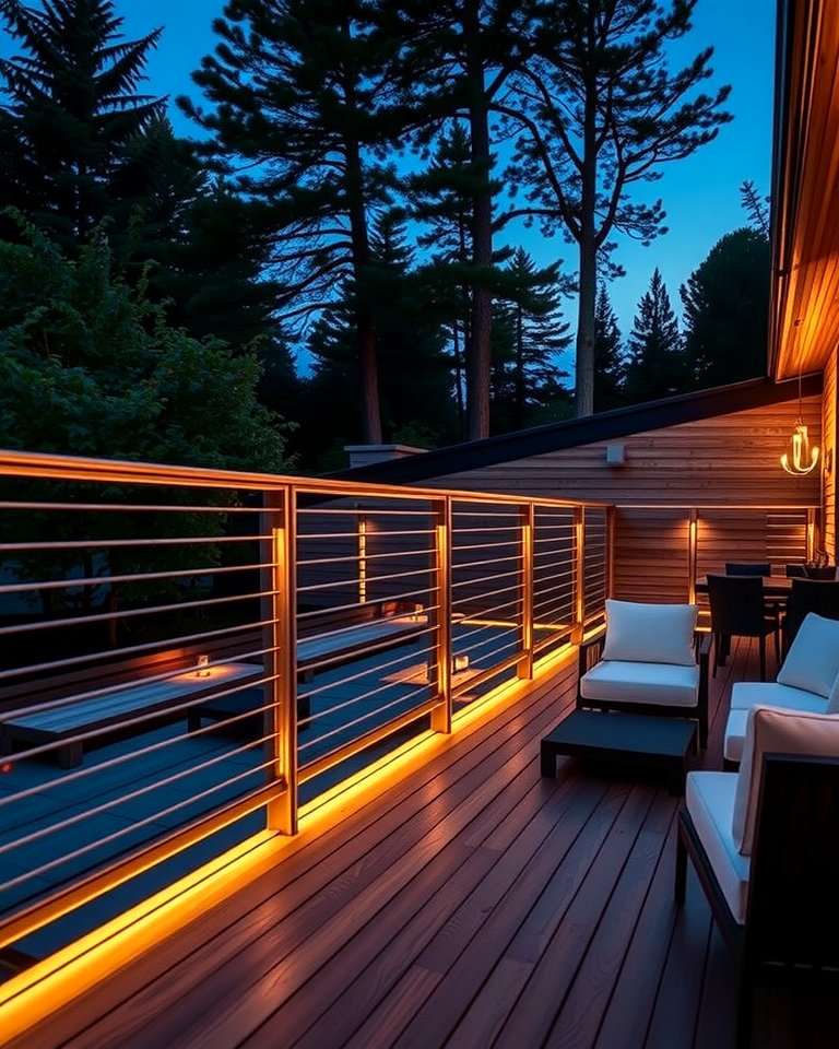 25 Horizontal Deck Railing Ideas for Modern Homes