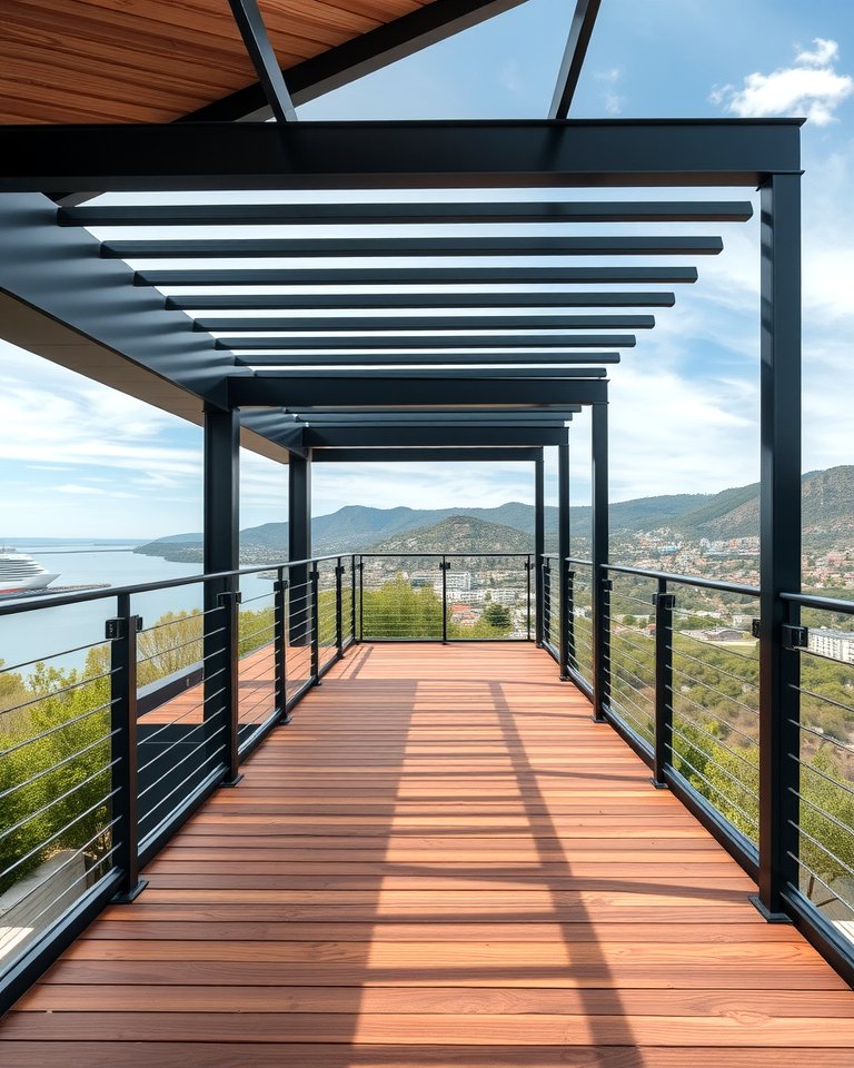 25 Horizontal Deck Railing Ideas for Modern Homes