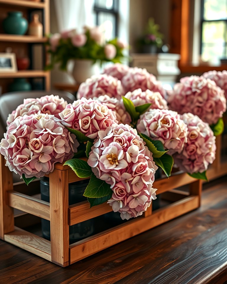 25 Hydrangea Centerpiece Ideas for Elegance