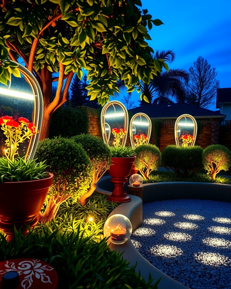 25 Garden Mirror Ideas to Enhance Outdoor Spaces