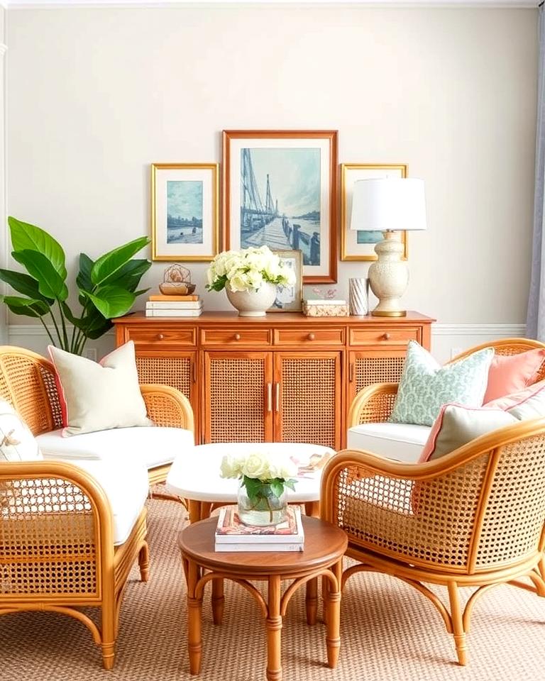 20 Preppy Living Room Ideas for a Chic Space
