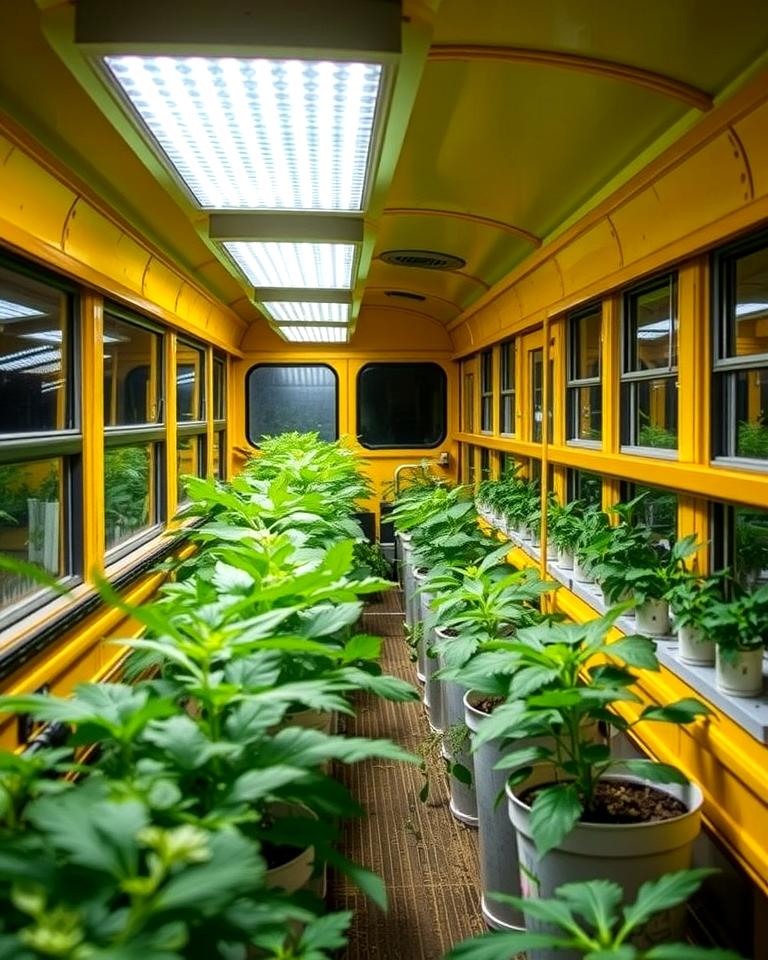 20 School Bus Greenhouse Ideas for Sustainable Living