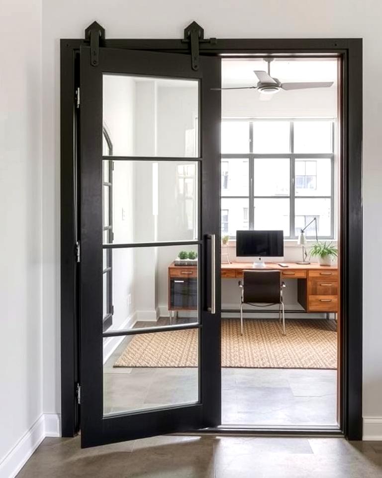 20 Home Office Door Ideas for Stylish Workspaces