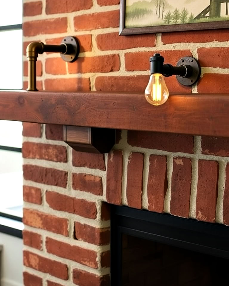 25 Fireplace Sconces Ideas for a Warm Ambiance
