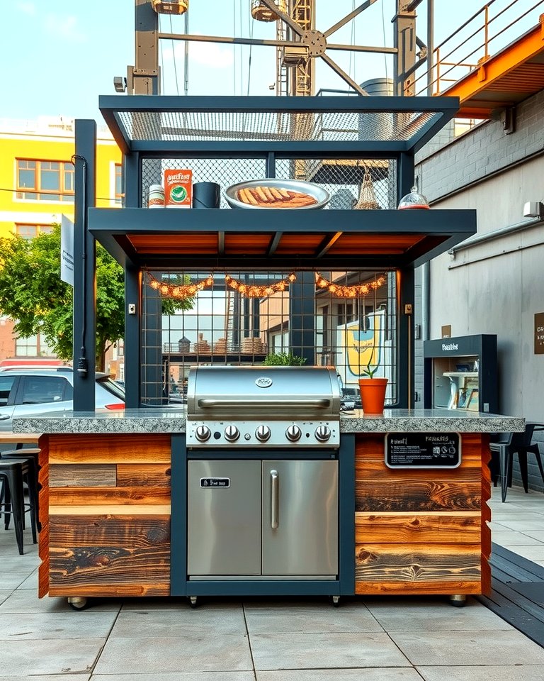25 Grill Station Ideas for the Ultimate Outdoor Cooking Space