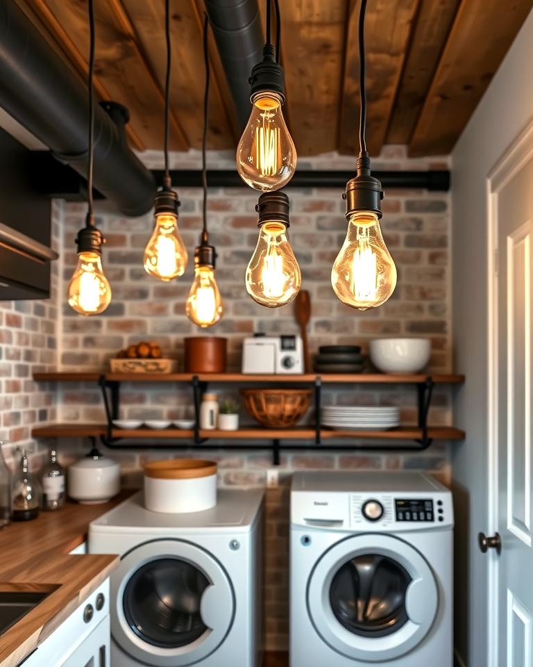 20 Laundry Room Lighting Ideas to Brighten Your Space