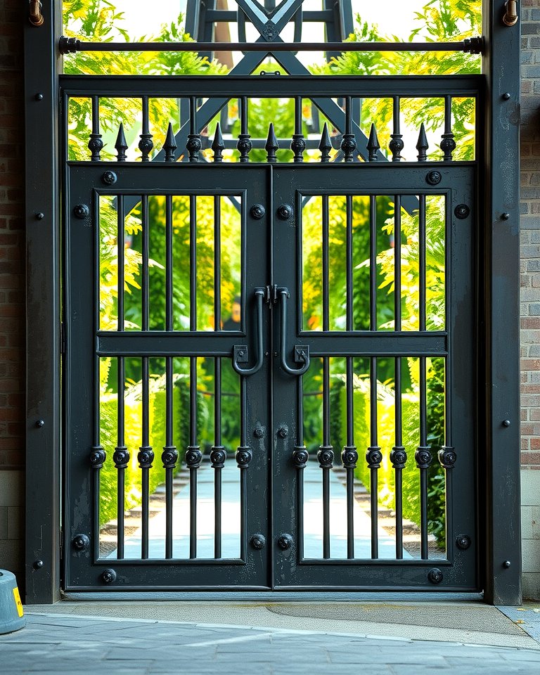 25 Metal Garden Gate Ideas to Enhance Your Outdoor Space