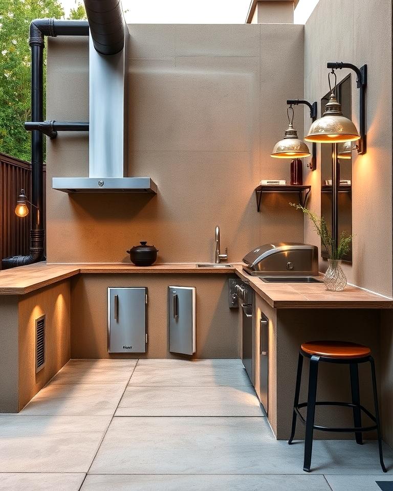 20 Stucco Outdoor Kitchen Ideas for Stylish Cooking