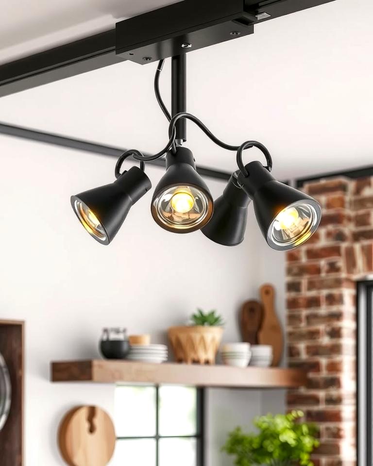 20 Kitchen Track Lighting Ideas for a Bright and Functional Space