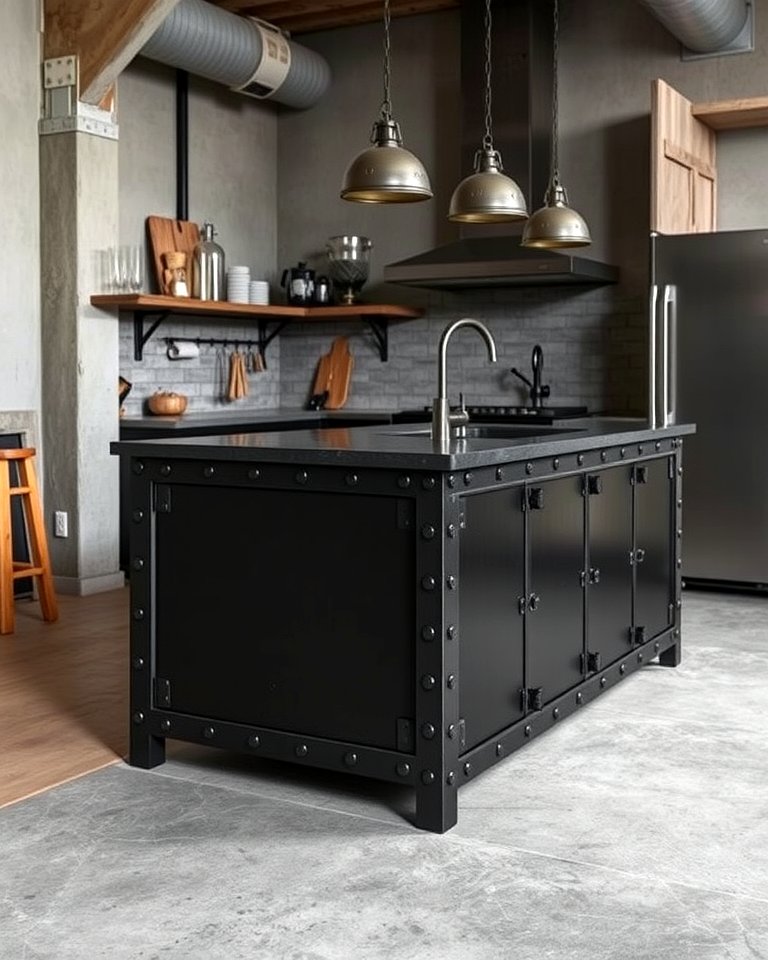 25 Sleek Black Kitchen Island Ideas for a Modern Kitchen