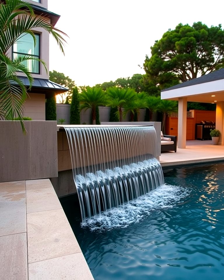 25 Backyard Waterfall Ideas for a Tranquil Retreat
