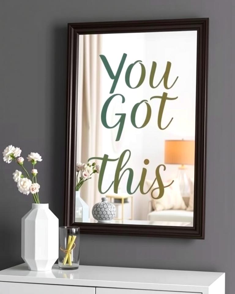 20 Mirror Painting Ideas to Add Art to Your Walls