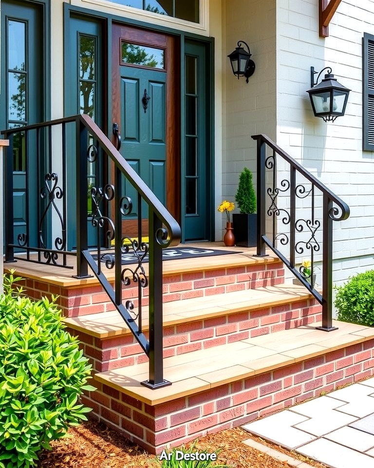 25 Front Step Ideas to Enhance Your Home's Entrance