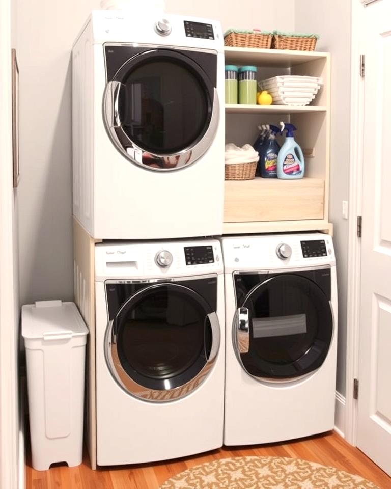 20 Stackable Laundry Room Ideas for Small Spaces