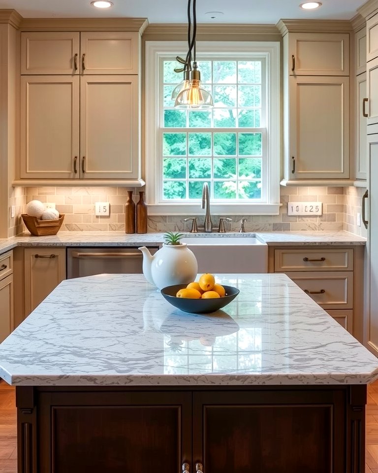 25 Granite Kitchen Countertop Ideas for Elegant Kitchens