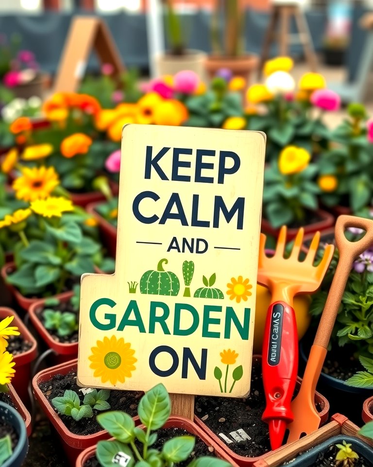 25 Funny Garden Sign Ideas to Add Humor to Your Yard