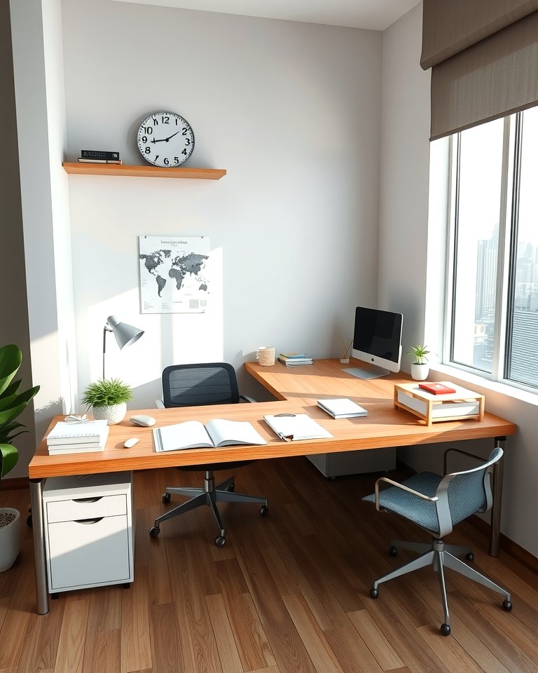 25 Home Office for Couples Ideas and Designs