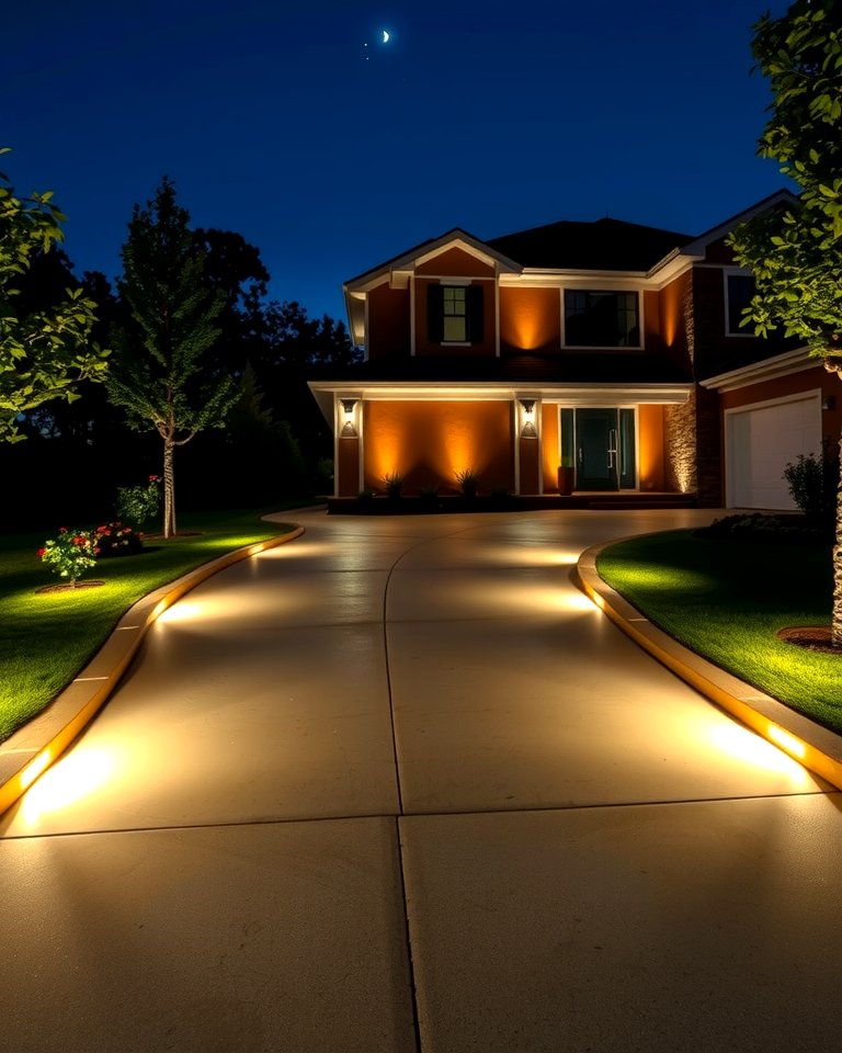 25 Driveway Lighting Ideas to Illuminate Your Home