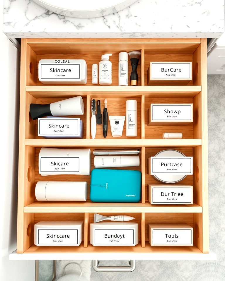 25 Bathroom Drawer Organization Ideas for a Clutter-Free Space