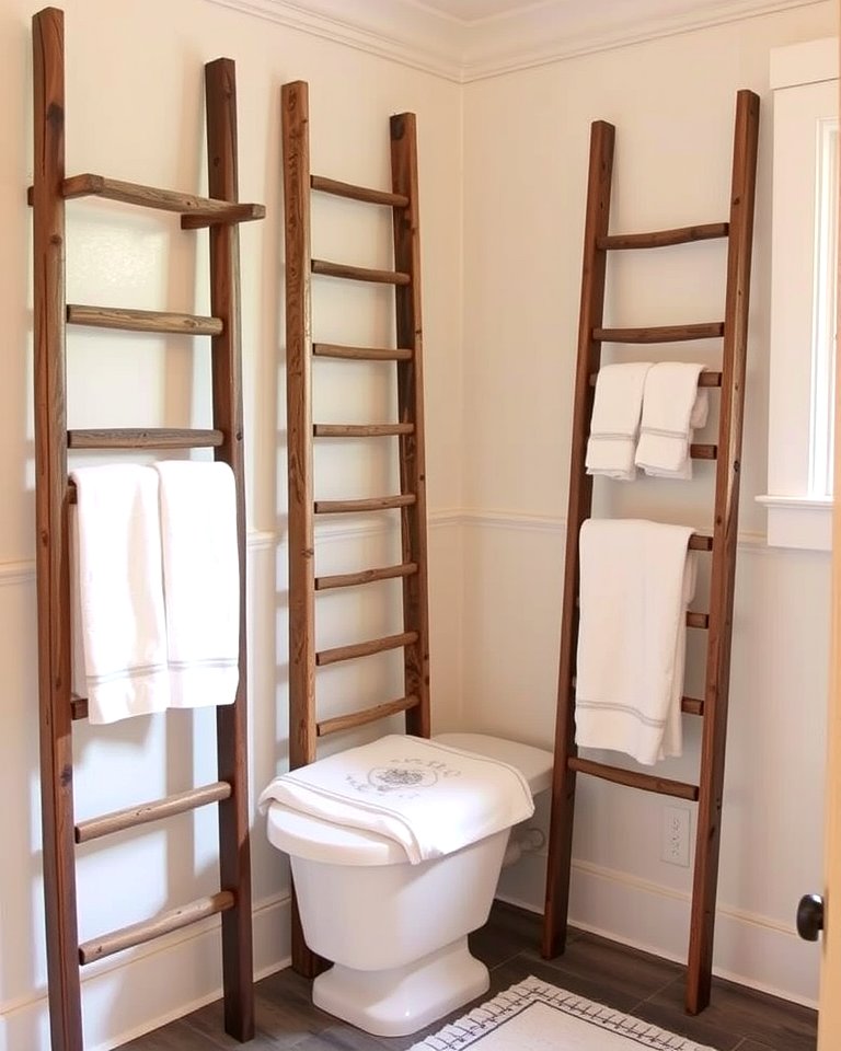 25 Creative Bathroom Towel Rack Ideas for Your Space