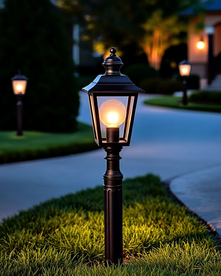 25 Driveway Lighting Ideas to Illuminate Your Home