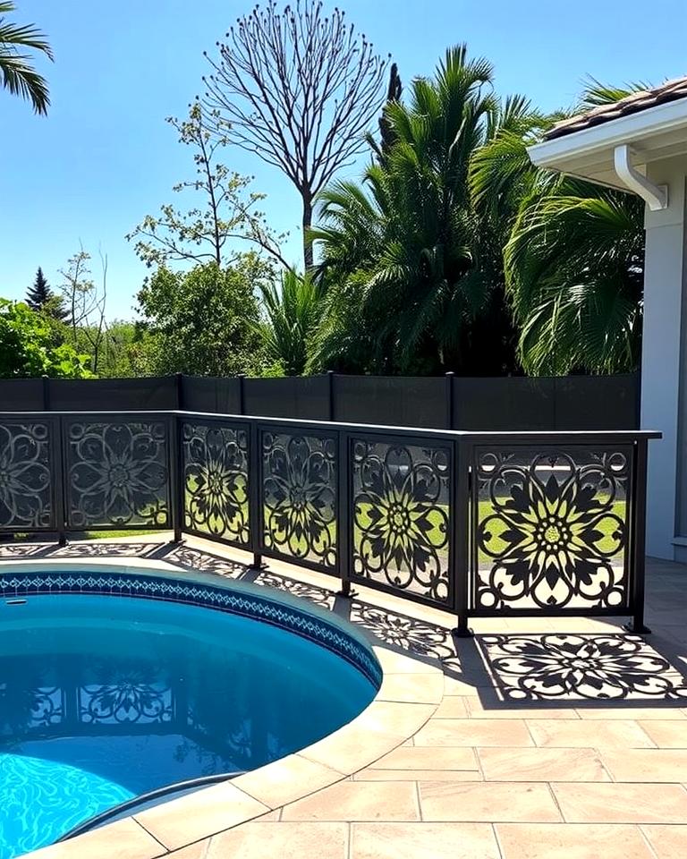 20 Pool Deck Railing Ideas for Safety and Style