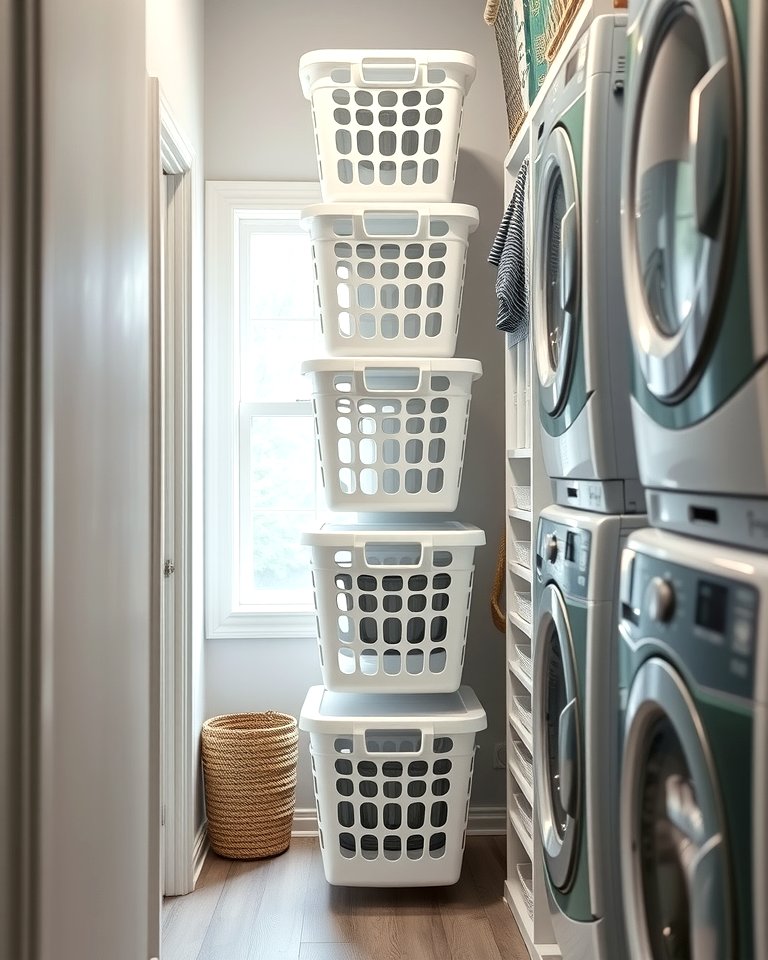 25 Laundry Basket Storage Ideas for a Tidy Home