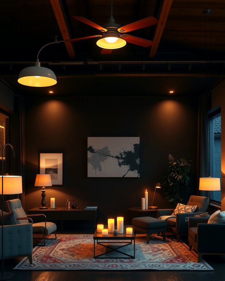 25 Dark Living Room Ideas for a Moody and Chic Space