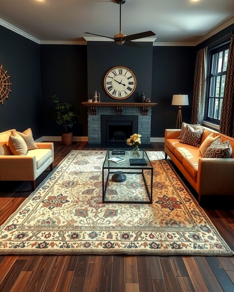 25 Dark Living Room Ideas for a Moody and Chic Space