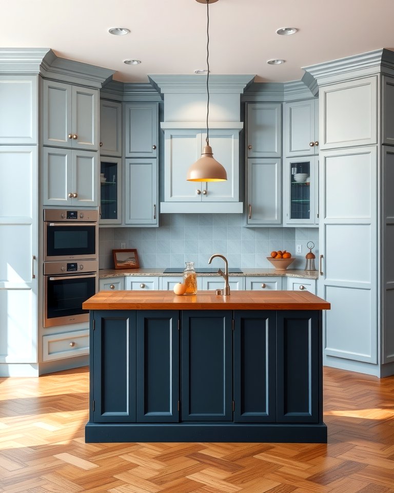 25 Light Blue Kitchen Cabinets Ideas for a Coastal Vibe