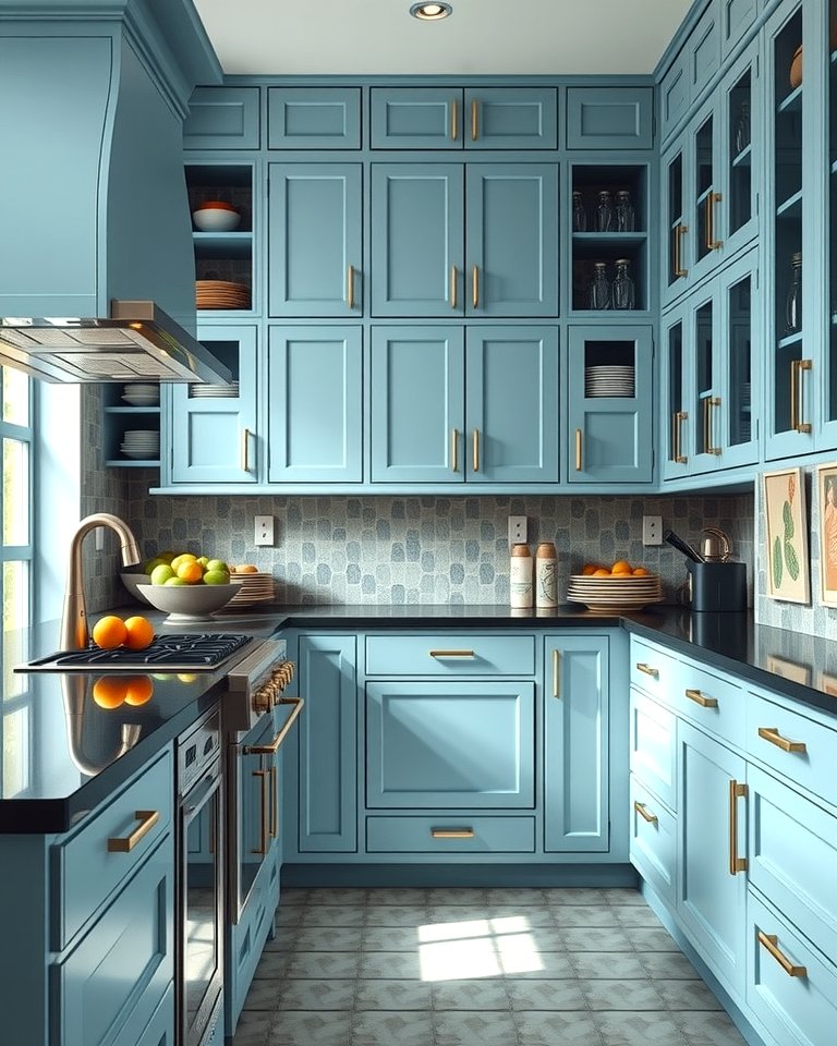 25 Light Blue Kitchen Cabinets Ideas for a Coastal Vibe