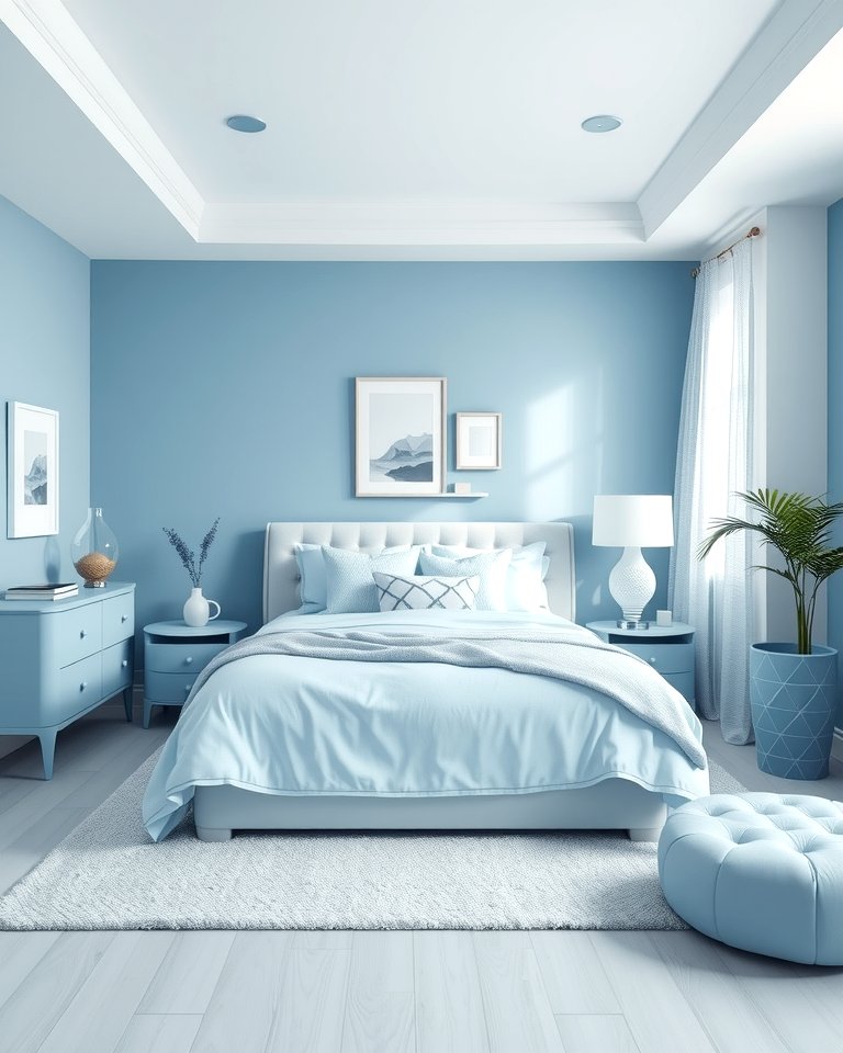 25 Light Blue Bedroom Ideas for a Serene Retreat