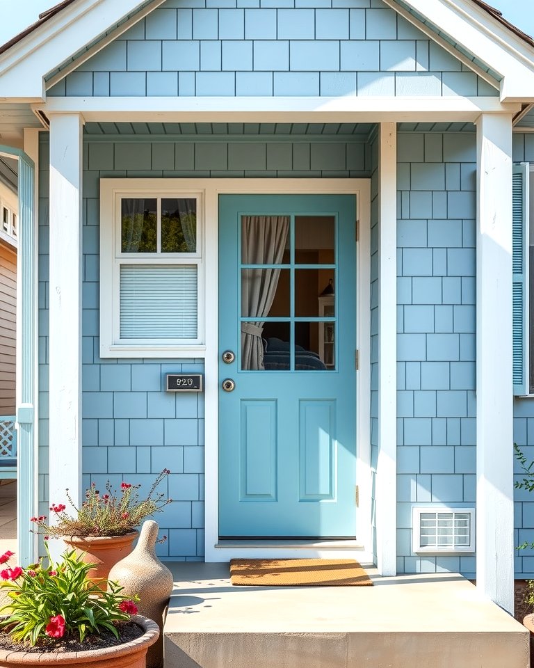 25 Light Blue House Exterior Ideas for a Fresh Look