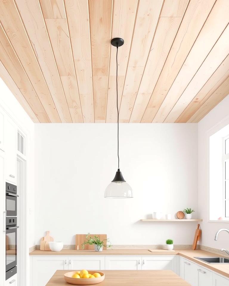 20 Wood Ceiling Kitchen Ideas for a Warm and Inviting Atmosphere