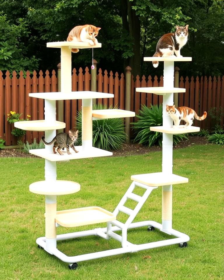 20 Outdoor Cat Tree Ideas for Your Feline Friends