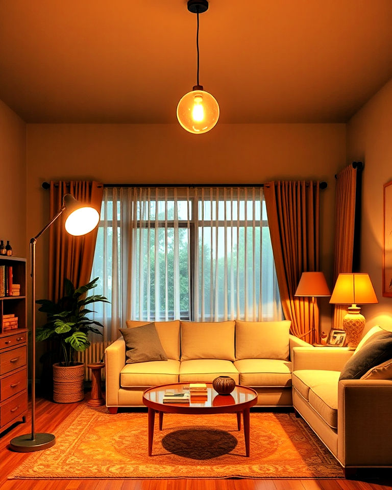 25 Retro 70s Living Room Ideas for a Funky Vibe