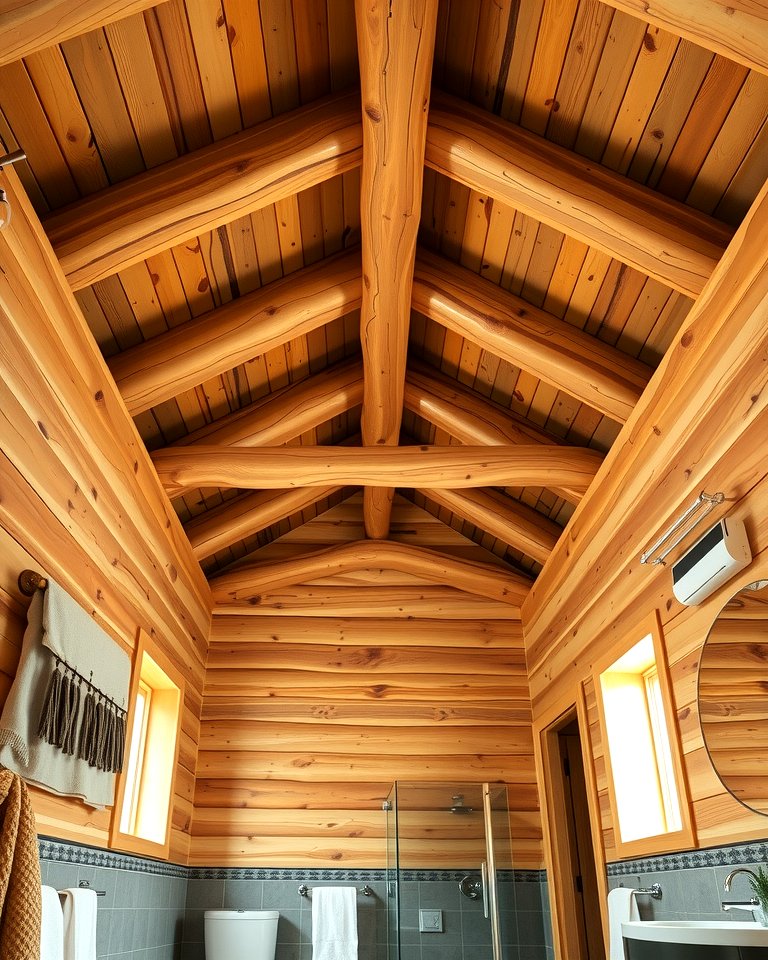 25 Log Cabin Bathroom Ideas for a Rustic and Relaxing Retreat