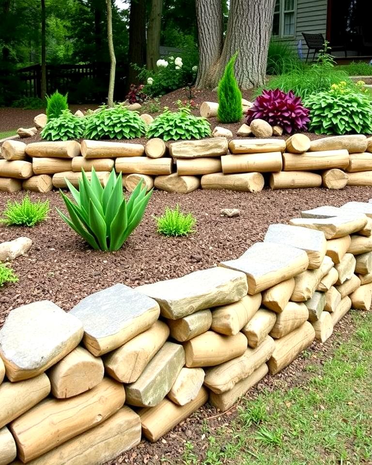 20 Durable Wood Retaining Wall Ideas for Your Yard