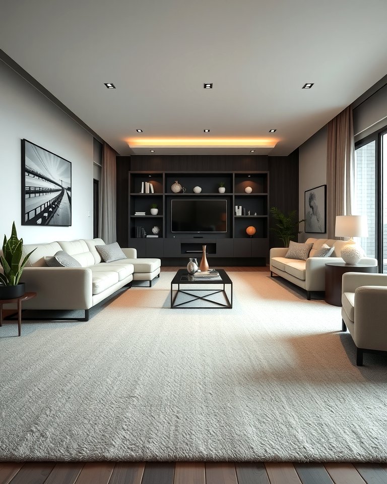 25 Living Room Carpet Ideas for Cozy Comfort