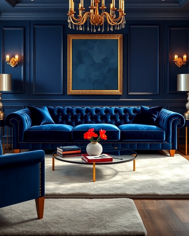 25 Blue Couch Living Room Ideas for a Stylish Space