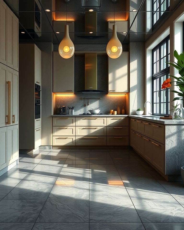 25 Kitchens With Slate Floors for a Durable and Stylish Look