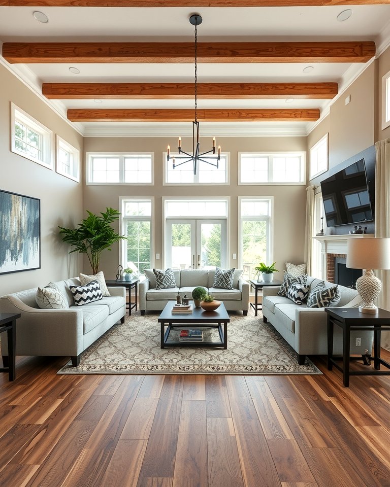 25 Living Room Flooring Ideas for a Stunning Space