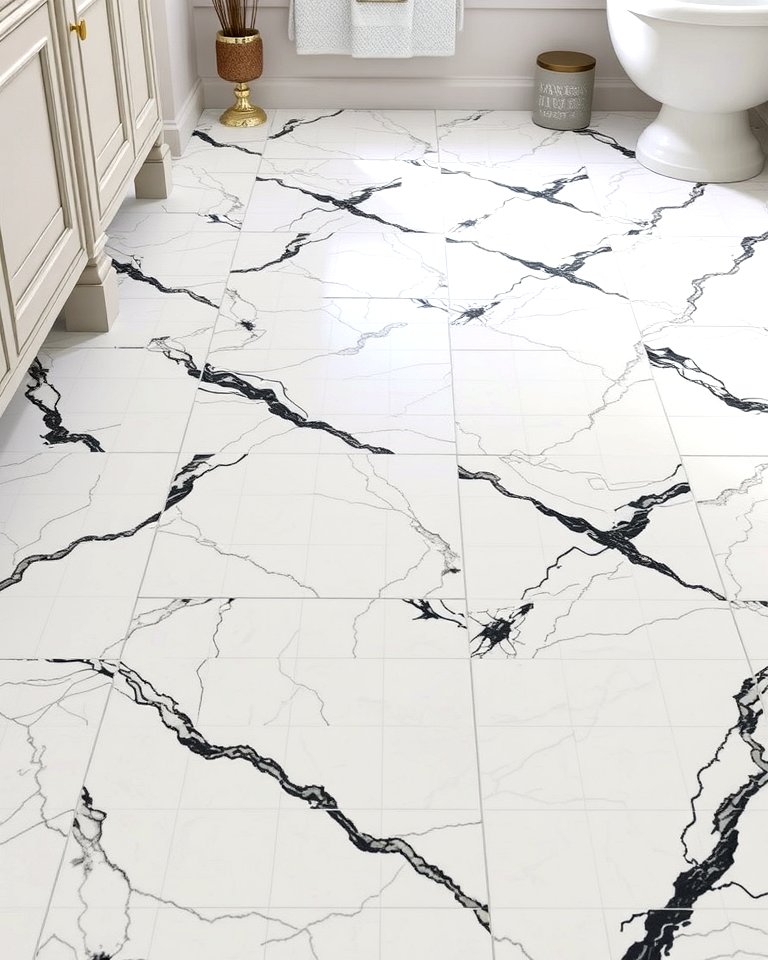 25 Bathroom Mosaic Floor Tile Ideas for Unique Style