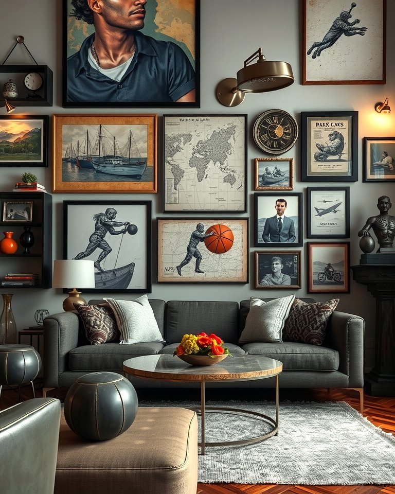 25 Mens Living Room Ideas for a Masculine Look