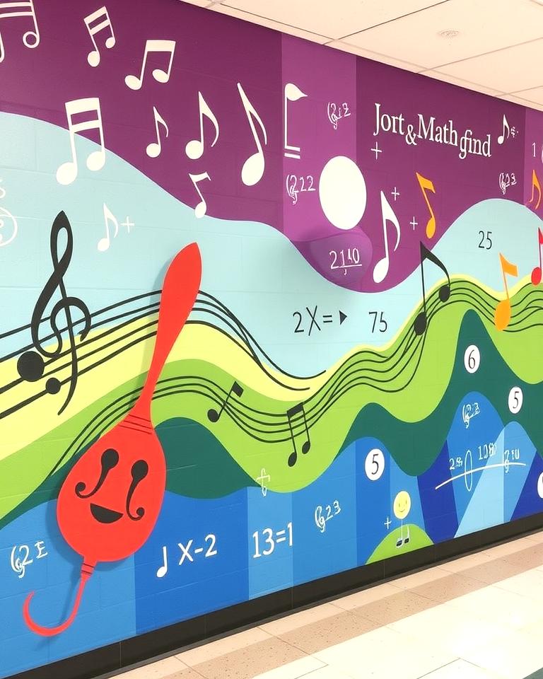 20 Math Mural Ideas for Creative Wall Decor